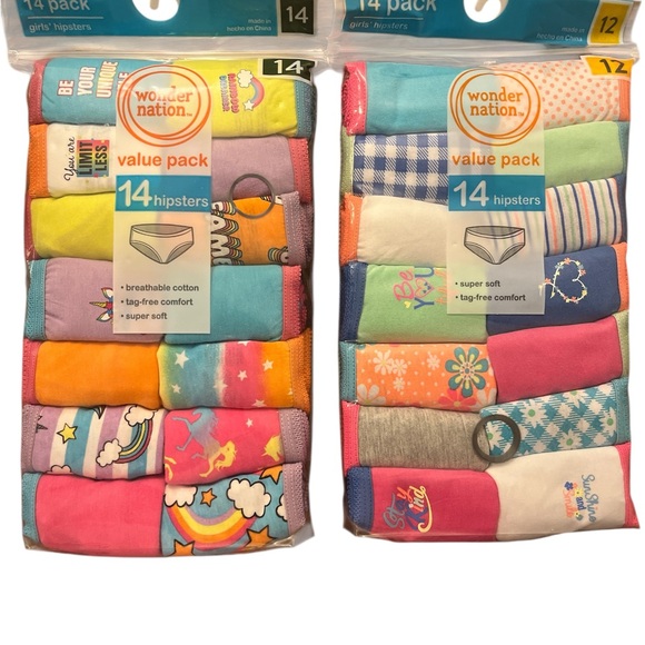 wonder nation | Accessories | Woman Nation Girls 4 Pack Hipster ...
